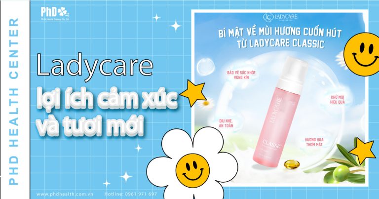 Ladycare lợi ích Cảm Xúc và tươi mới